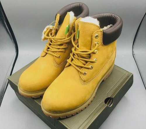 Женские ботинки. Timberland с мехом