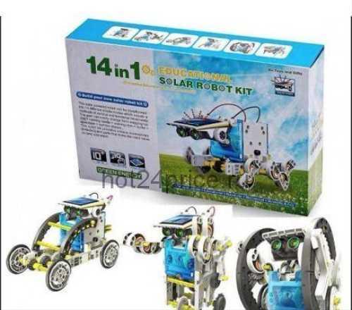 Solar robot 14 in 1-конструктор на солнечных бат-х