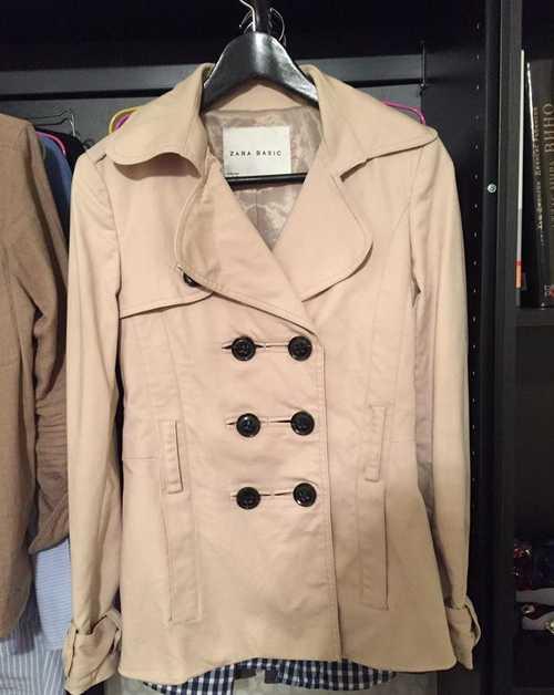 Укороченный тренч Zara