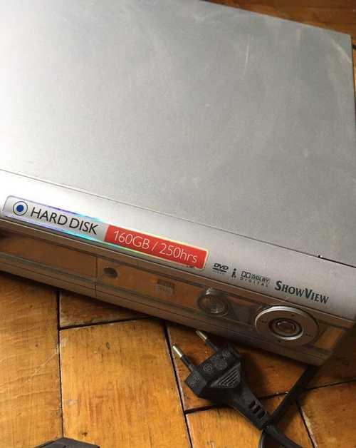 DVD плеер-рекордер Philips с жестким диском на 160
