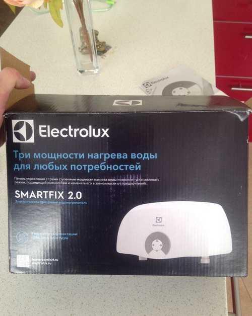 Проточный водонагреватель Electrolux Smartfix 2.0