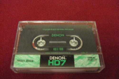 Аудиокассета "Denon Hd7/100" хром