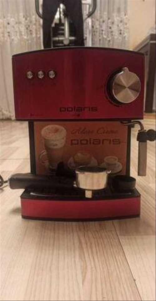 Кофеварка рожковая polaris