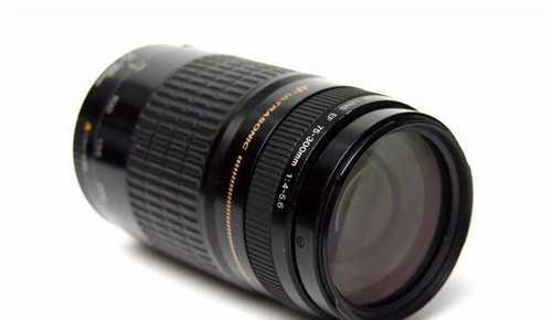 Canon EF Zoom 75-300mm f4-5.6 Ultrasonic