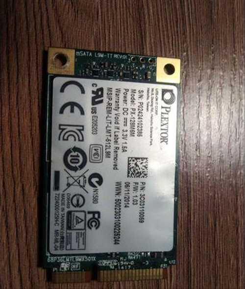 Ssd msata plextor m6m 128gb