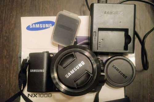 Samsung nx1000 + Kit 20-50mm f3.5-5.6 II