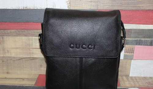 Сумка мужская кожаная gucci