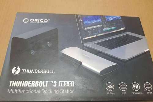 USB-концентратор(док станция) Orico Thunderbolt3 T
