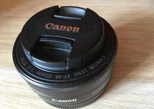 Объектив Canon EF-M 22 mm f/2 STM