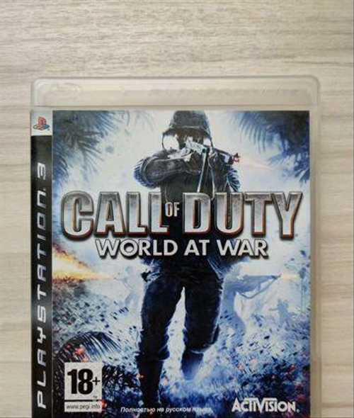 Игра PS3 Call of Duty World AT War