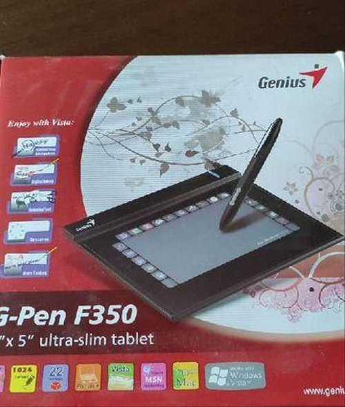 Графический планшет genius G-pen F350