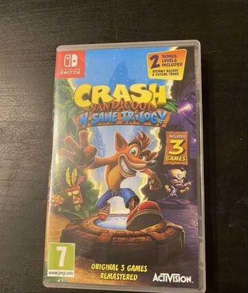 Crash Bandicoot Trilogy Nintendo Switch