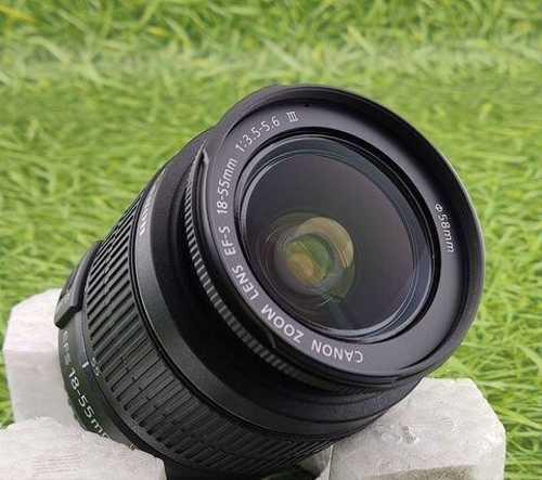 Canon EF-S 18-55mm f/ 3.5-5.6 III как новый