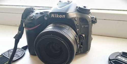Продам отличный зеркальный фотоаппарат Nikon D7100