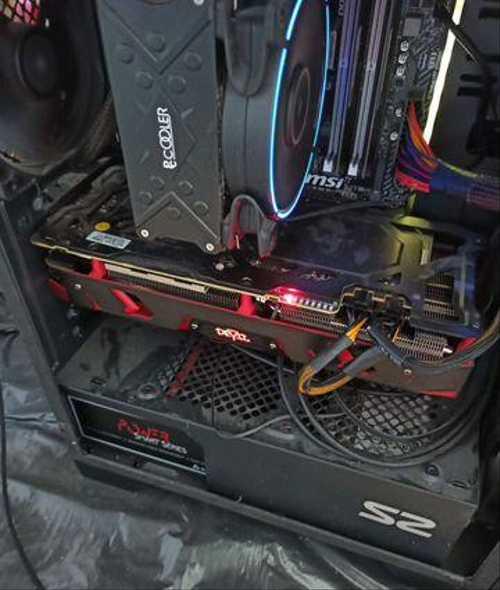 Видеокарта vega 56 red devil
