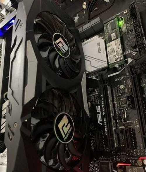 Видеокарта rx470 4 gb PowerColor