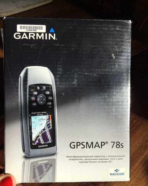 Новый Навигатор garmin gpsmap 78s
