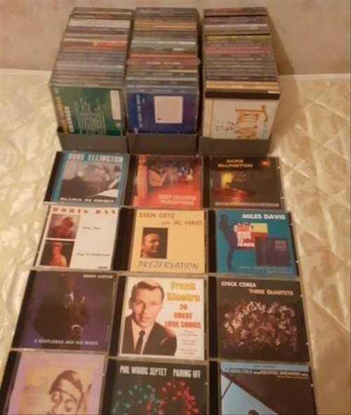Музыкальные CD диски: зарубежный джаз