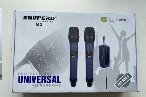 Беспроводной универсальный микрофон shuperd M2