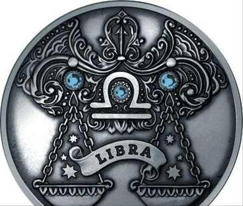 Монета Знаки Зодиака Весы серебро Беларусь 2013год
