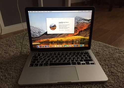 Apple MacBook Pro 13.3 retina macOS high Sierra