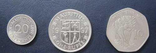 Монеты о. Маврикий