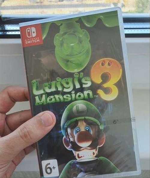 Luigi's Mansion 3 запечатная