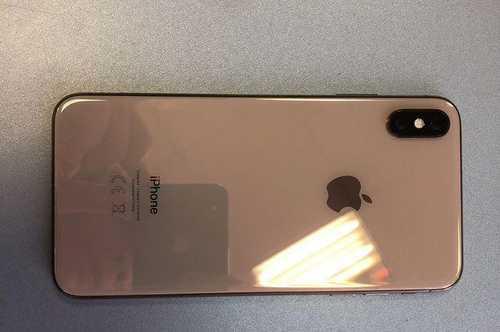 Корпус iPhone XsMax gold оригинал