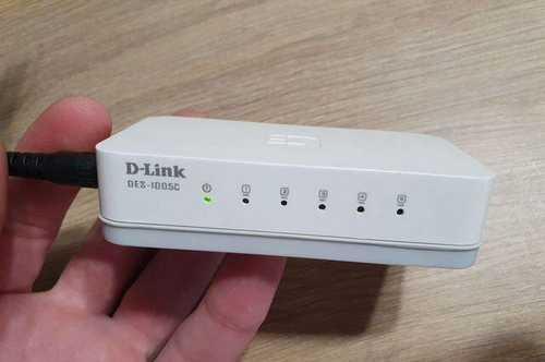 Коммутатор dlink des 1005 c