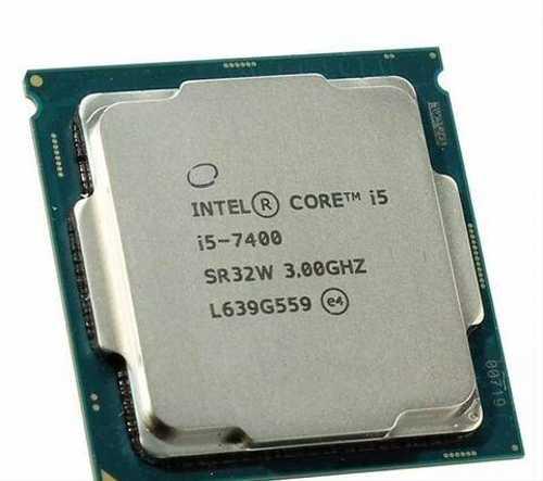 Процессор i5 7400 + плата b250 + ddr4 8Gb + кулер