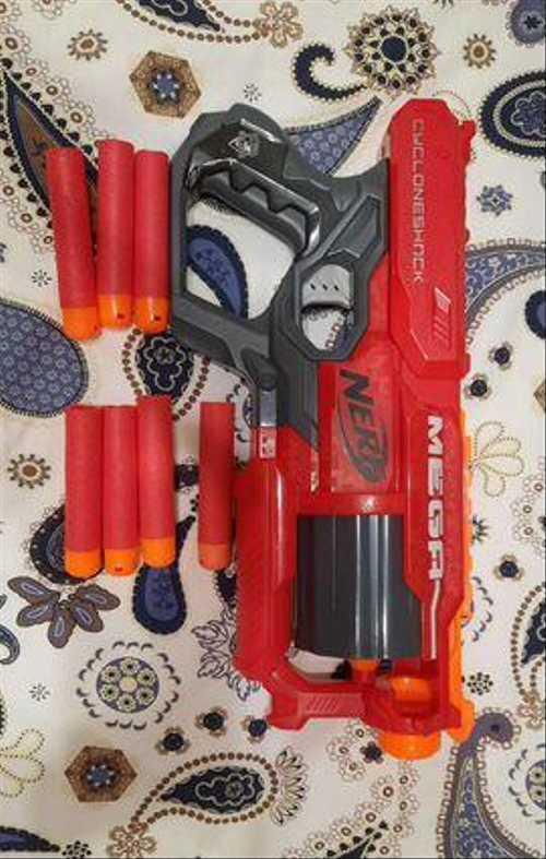 Nerf mega cycloneshock Нерф мега циклон шок