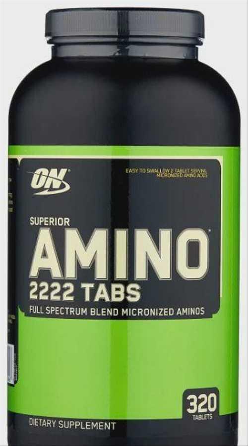 Аминокислоты ON Superior Amino 2222 Tabs (320кап)