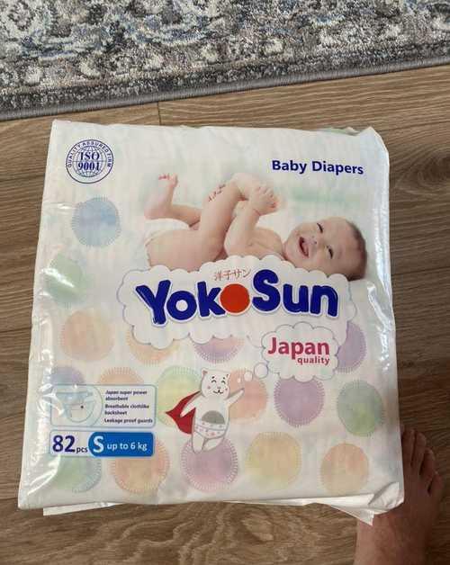 Подгузники yoko sun