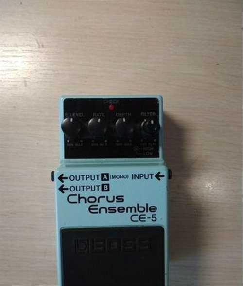 Педаль boss CE-5 Chorus Ensemble