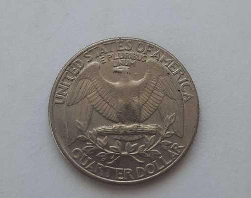 Монета United States liberty 1991