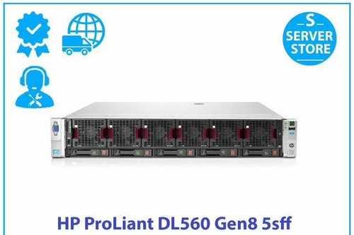 Cервер HP ProLiant DL560 Gen8 5SFF (1216gb)