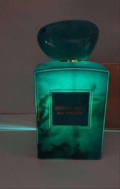 Armani prive bleu turquoise