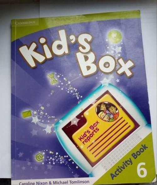 Учебник по английскому kids box 6- activity book