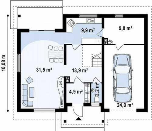 Готовый проект дома