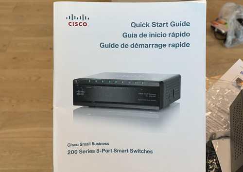 Коммутатор Cisco SG 200-08P