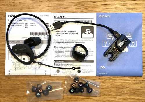 Наушники для плавания Sony NW WS625