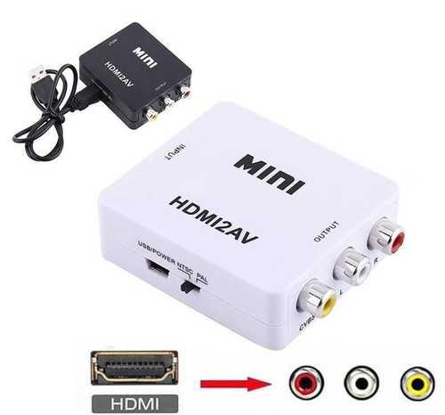 Конверторы видеосигнала hdmi / AV / VGA /RGB YPbPr