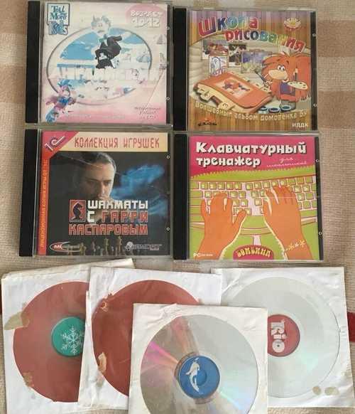 Компьютерные игры 4диска +4 диска