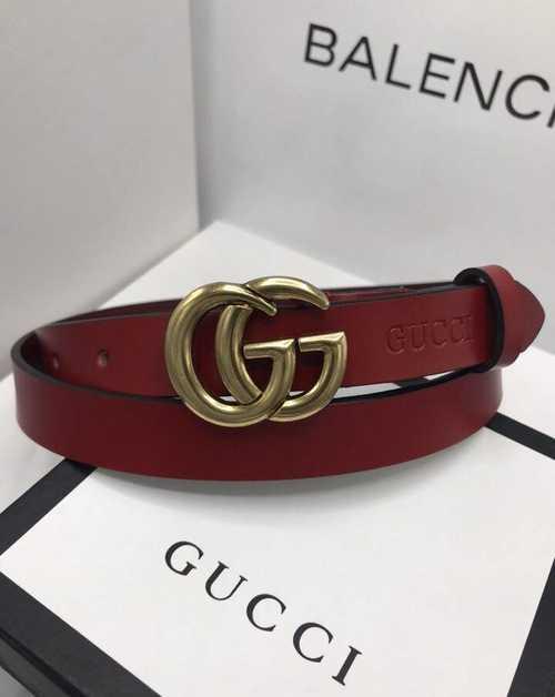 Ремень Gucci тонкий