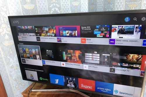 Телевизор 4k smart tv Samsung UE43MU6103