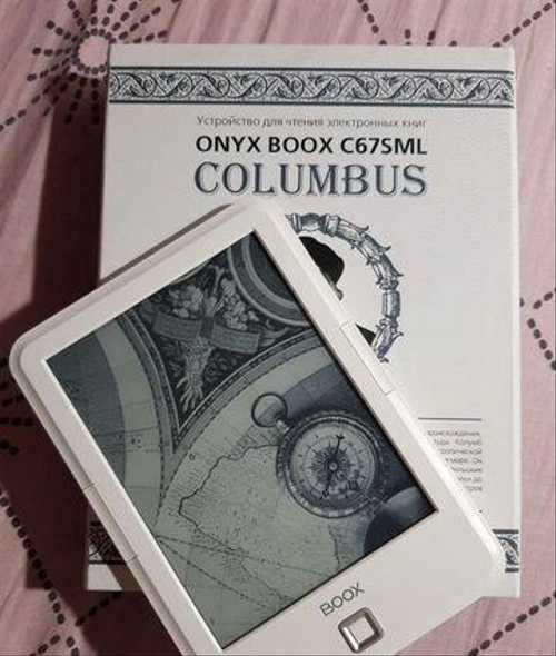 Электронная книга Onyx boox C67sml Columbus