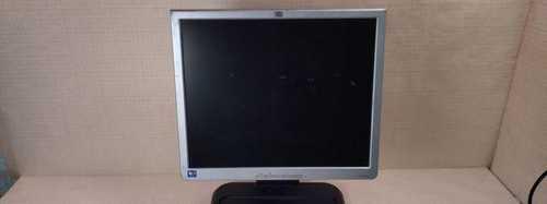 Монитор б/у 17" HP L1740 2005г, не горит подсветка