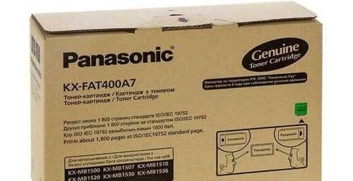 KX-FAT400A7 Картридж panasonic оригинальный