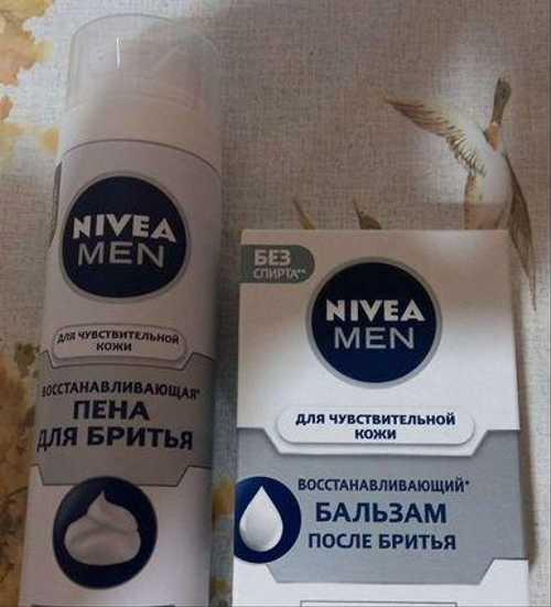 Nivea Men Пена для Бритья +Бальзам после Бритья
