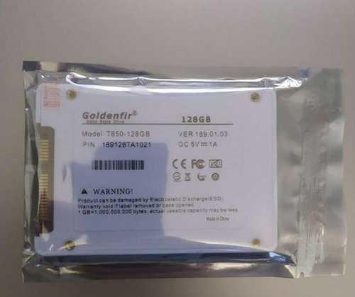 SSD Goldenfir на 128gb, Новые